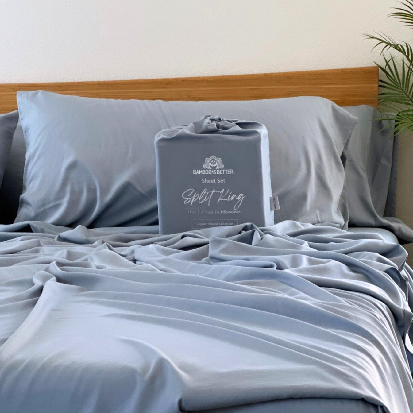 Copper Infused Bamboo Sheet Set – Ultimate Comfort Sleep